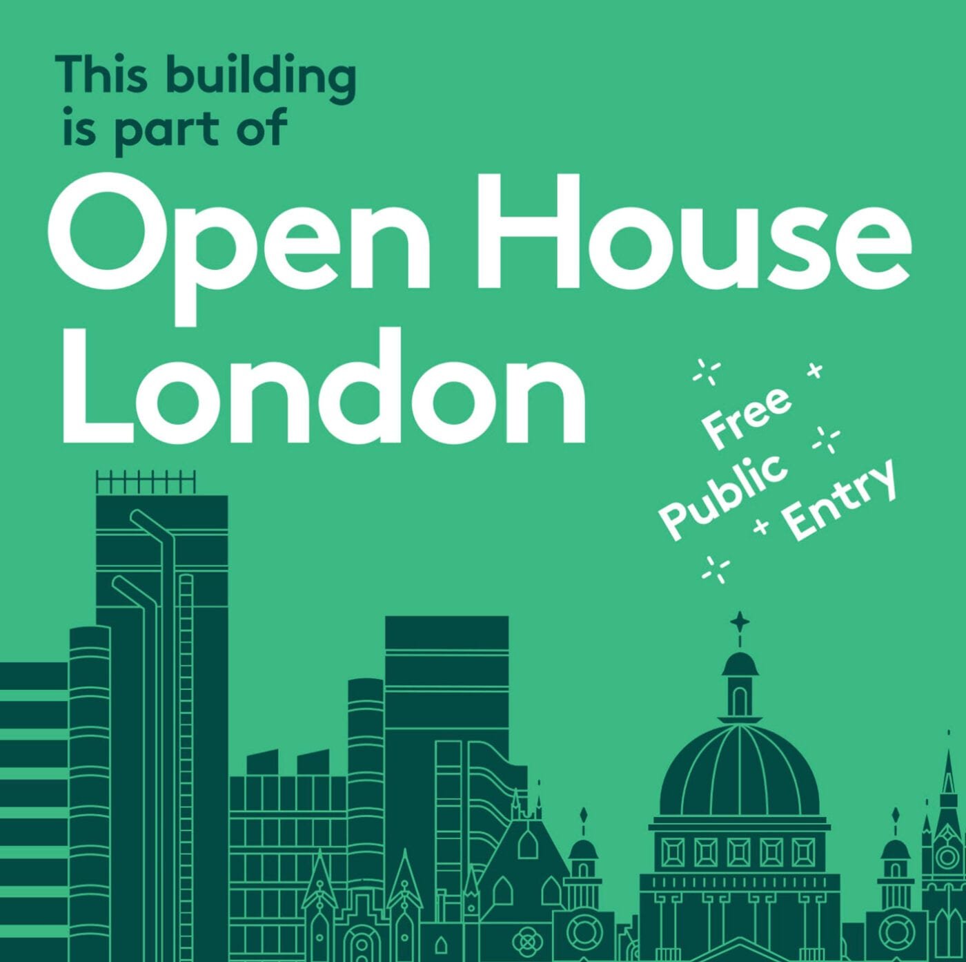 Open House Festival - London 2020 @openhouselondon