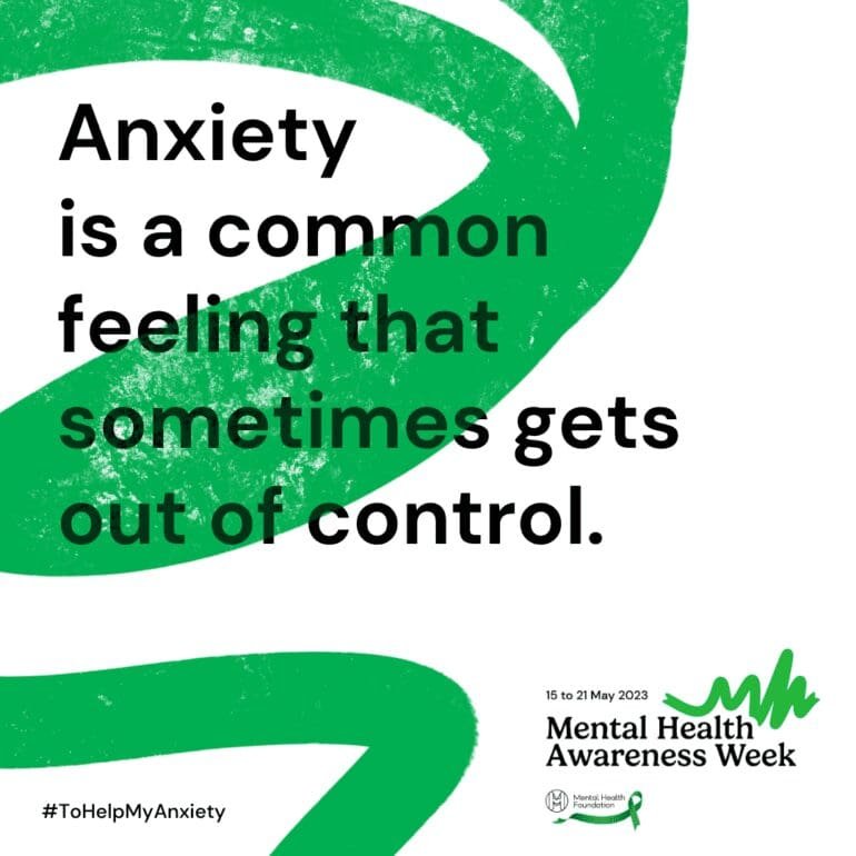 How do you cope with Anxiety? Mental Health Awareness Week.